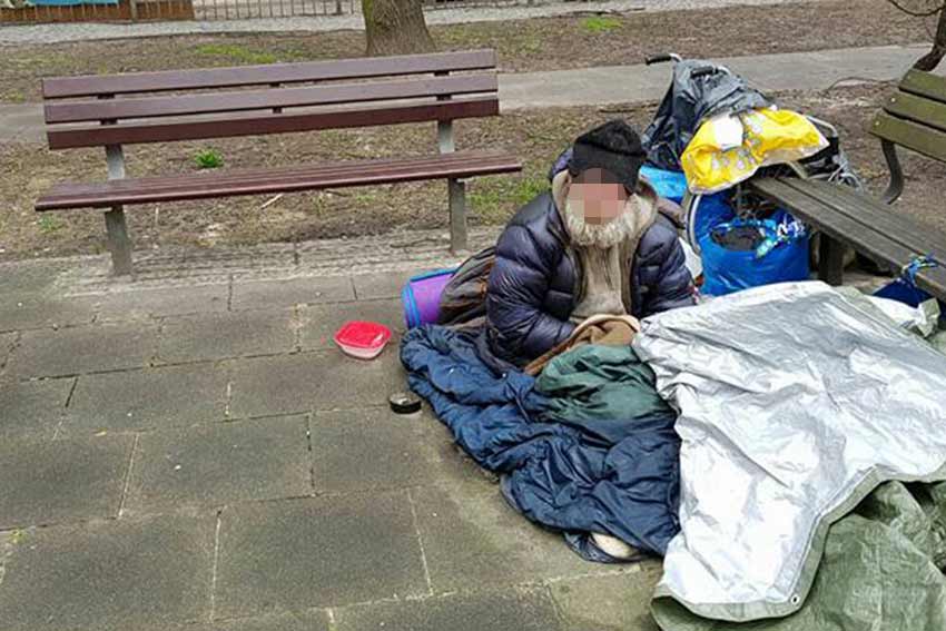 Obdachloser in Mitte: Erst geräumt, dann ins Krankenhaus – Hinz&Kunzt