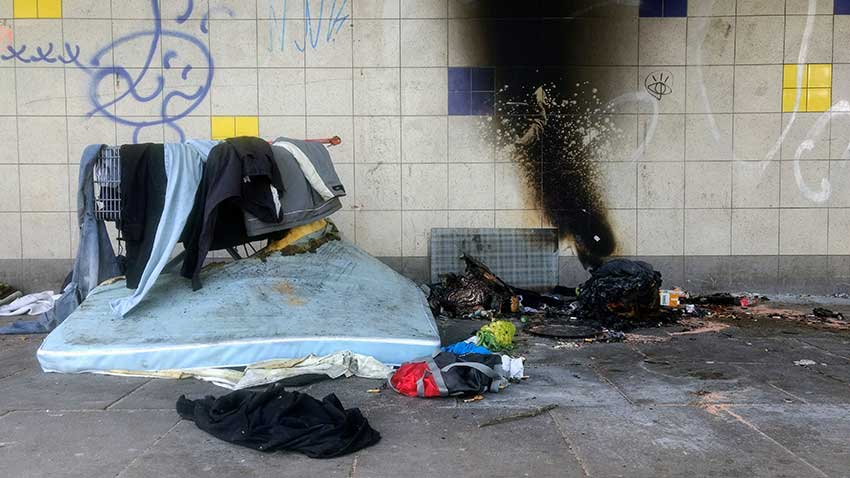 Obdachlose an der Reeperbahn: Feuer war wohl keine Brandstiftung – Hinz&Kunzt